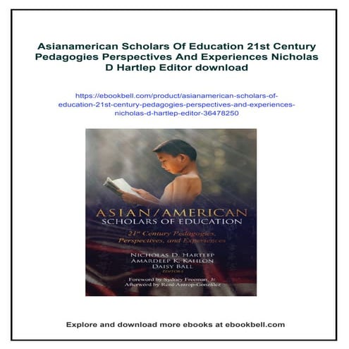 Asianamerican Scholars Of Education 21st Century Pedagogies ...