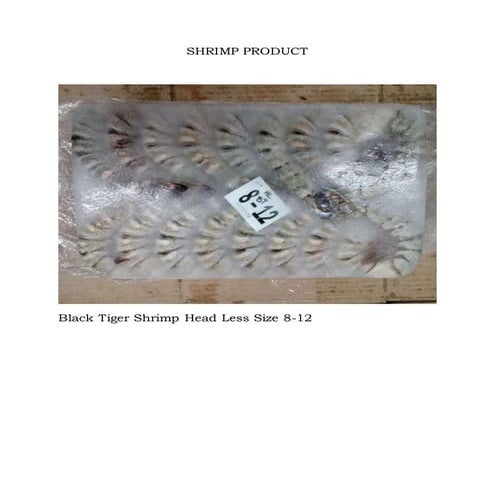 SHRIMP PRODUCT | DOCX