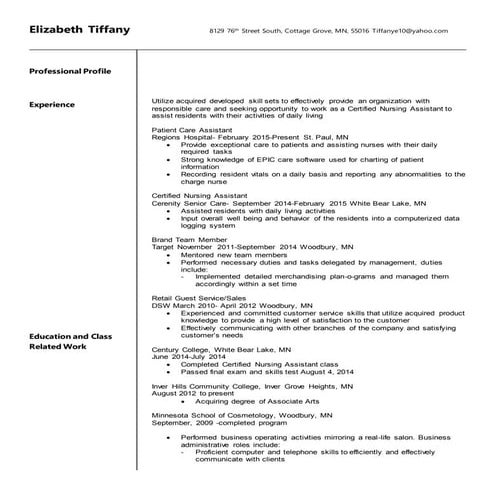 Portia Knight Resume | DOCX