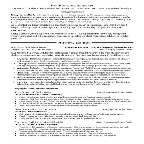 160523 Wes Huggins Resume | PDF