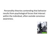 Trait theories personality theories | PPT