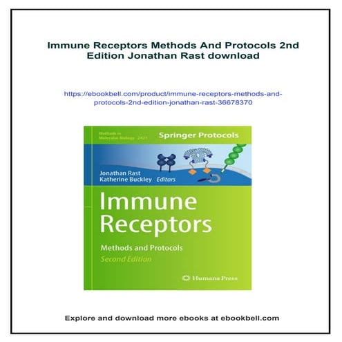 Immune Receptors Methods And Protocols 2nd Edition Jonathan Rast | PDF