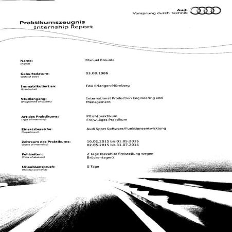 Zeugnis_Audi_Sport_bw | PDF