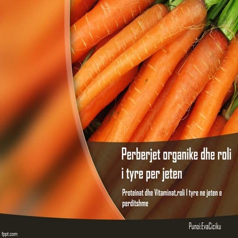 Proteinat dhe Vitaminat.roli i tyre ne jeten e perditshme. | PPT