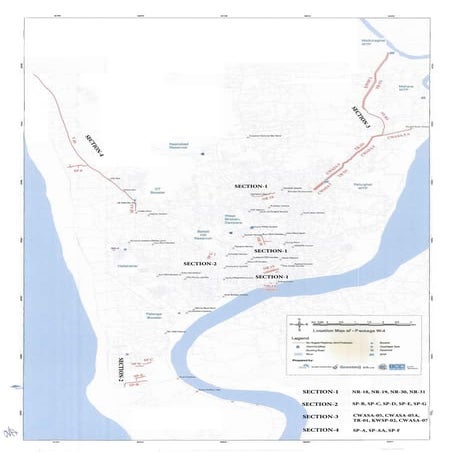 CWSISP-W4 Pipe Location Map | PDF