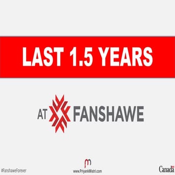 Fanshawe College Journey | PDF