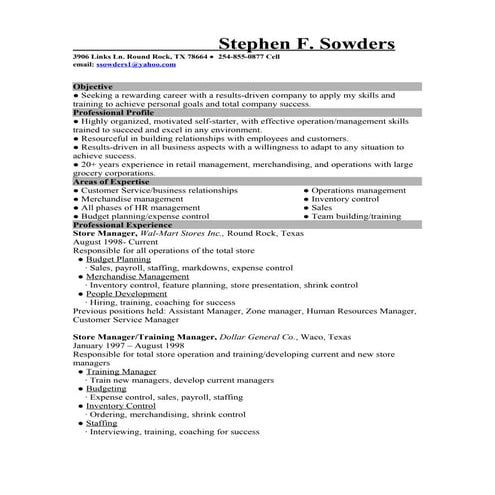 Stephen's Resume | PDF