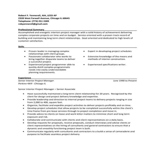 150911 Resume | PDF