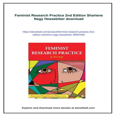 Feminist Research Practice 2nd Edition Sharlene Nagy Hessebiber | PDF
