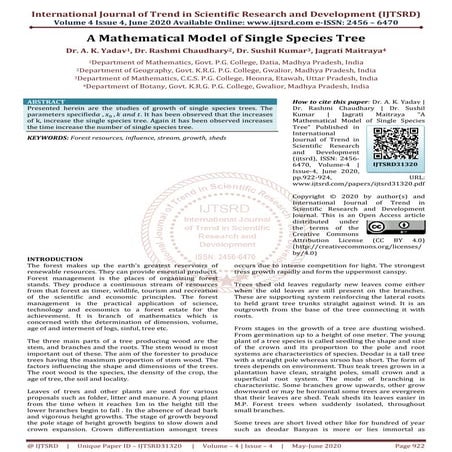 forest biometry | PPTX