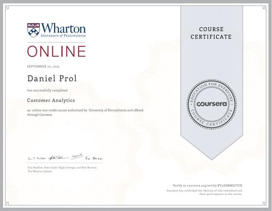 Coursera Certificate | PPT