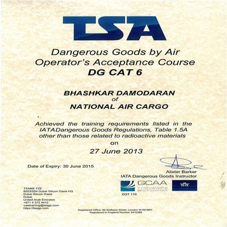 DGR - Refresher Course for CAT-06 | PDF