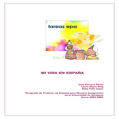 Mi vida en España.Español para inmigrantes | PDF