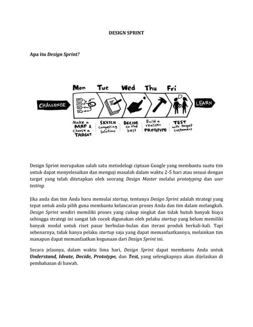 Review design sprint | PDF