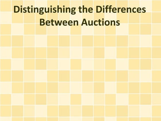 Infographic types of e auctions | PDF