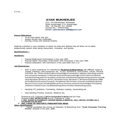CV-- Ayan | DOCX