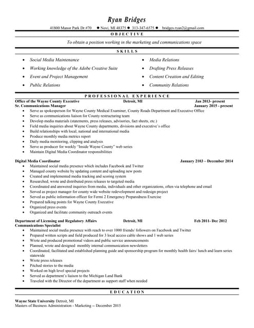 Wesley C Bleed_Resume | PDF