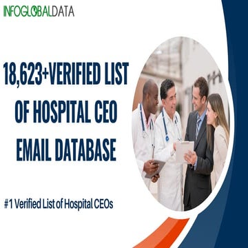 Verified Hospital CFO Email List for Targeted Marketing & Outreach | PDF