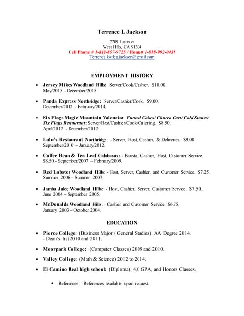 Sam McDermott Resume 2015 | PDF