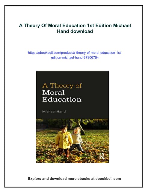 Domain Based Moral Education by Elliot Turiel | PPTX