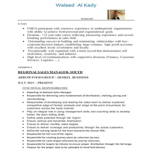 Waleed Al Kady CV- | DOCX