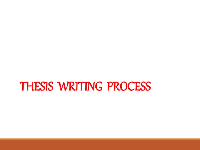 What are the Steps for a Successful Thesis Proposal Defense ...