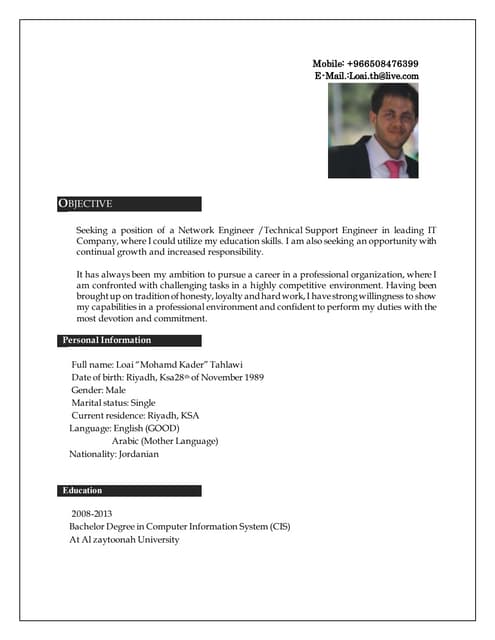 Charbel Nassar CV 2016 | DOCX