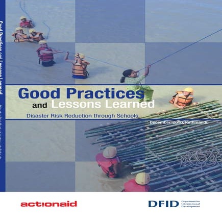 DRR Good Practice Book | PDF