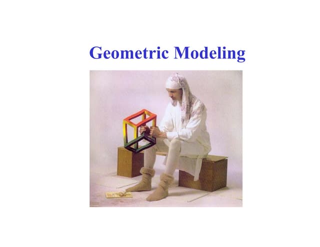 Geometric Modeling Ppt
