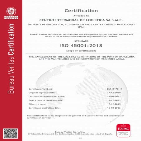 ISO 45001 ZAL Port ANG | PDF