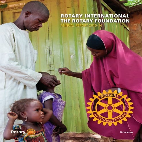 The Rotary Foundation Annual Report 2015-16 | PDF