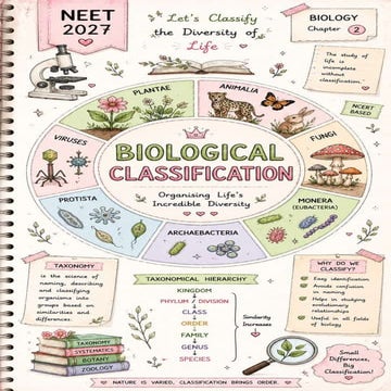 Biological Classification One Shot Revision 💯 | NEET Biology ...