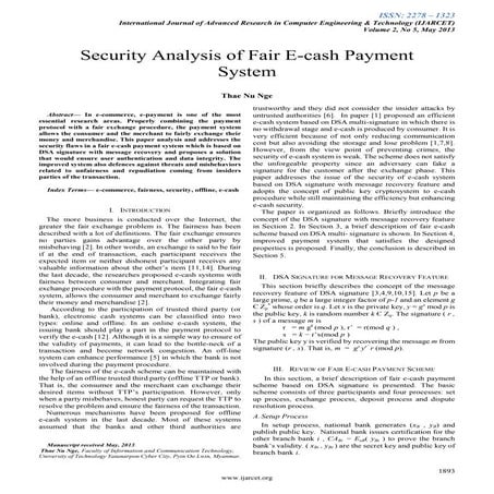 Divisible Transferable Anonymous Electronic Cash System for General Use ...