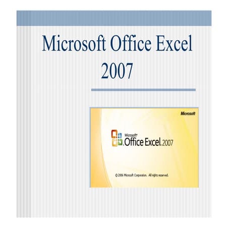 Ms Excel-lesson | PDF