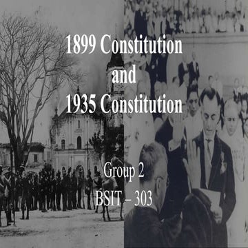 History and timeline of philippine constitution | DOCX