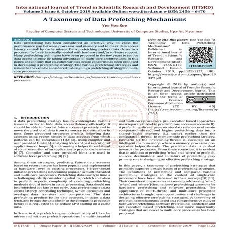 Enery efficient data prefetching | PPTX