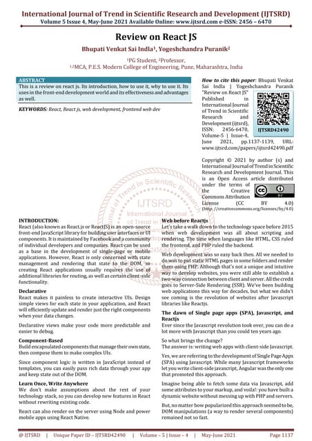 Reactjs Vs React Native Understanding Differences Advantages Disadvantages Ppt