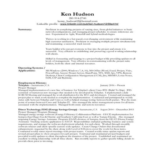 KHudson Resume | PDF