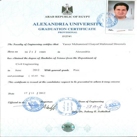 Graduation Certificate English | PDF