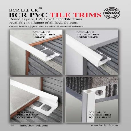 18 bcr pvc tile trim | PDF | Interior Decorating | Home & Garden