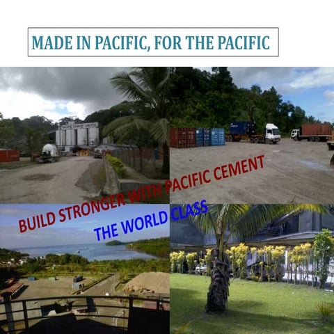 Pacific Cement Limited Presentation 261115 | PPTX