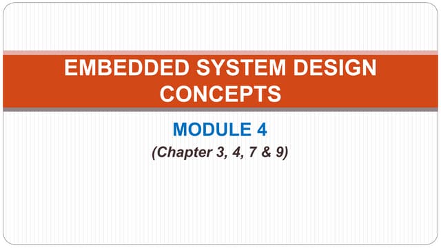 Quality attributes of Embedded Systems | PPT