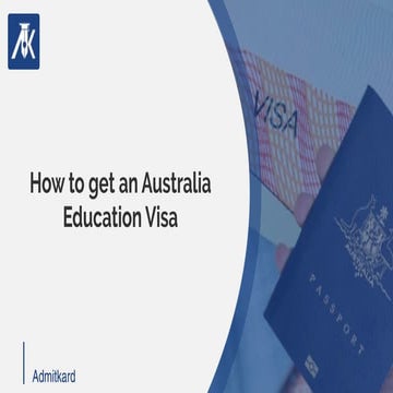 Australian Student Visa Academic Entry Requirements | PDF