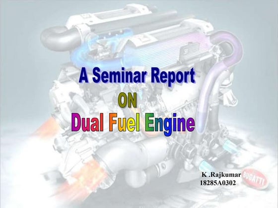presenation on Direct Injection Engine & Gasoline Direct Injection ...