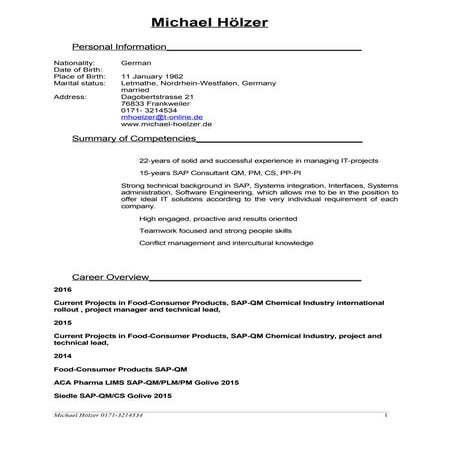 cv_hoelzer-2016 | PDF