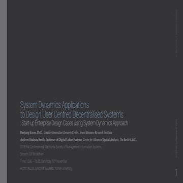 [Publication] System Dynamics Applications to Design User Centred ...