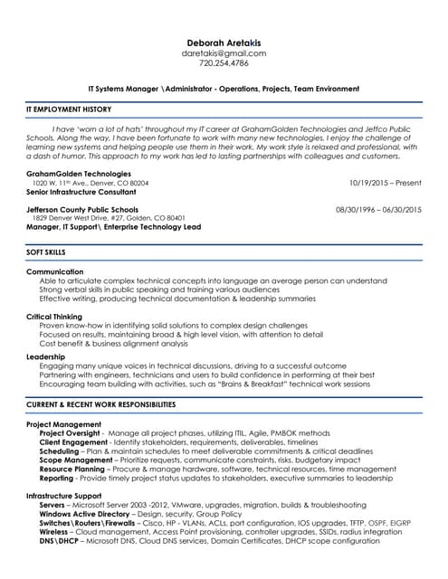 Current resume | DOC
