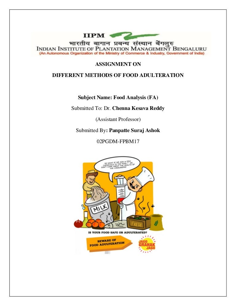 Food Analysis Ppt food-analysis-ppt
