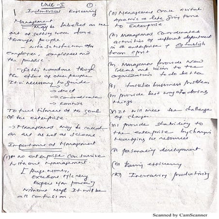 Industrail Engineering Lecture Notes Pdf