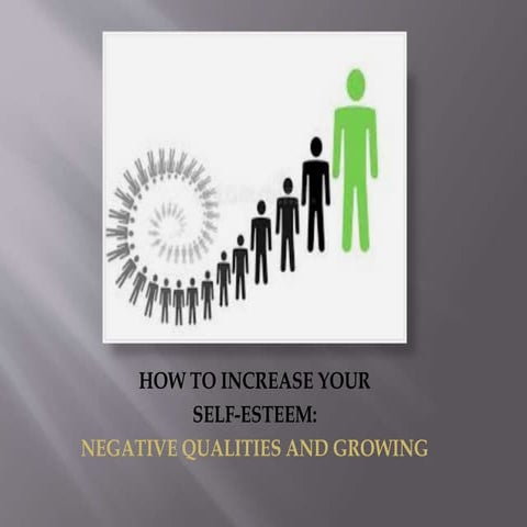 Negative qualities and growing | PPTX